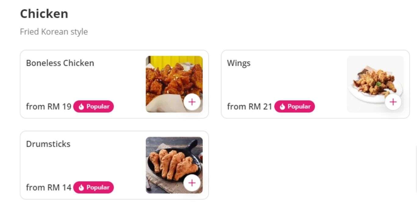 So Chicken Malaysia Price & Menu (Updated 2024)