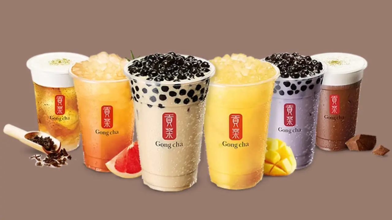 Gong Cha Menu Signature Milk Foam And Bubble Tea Creations